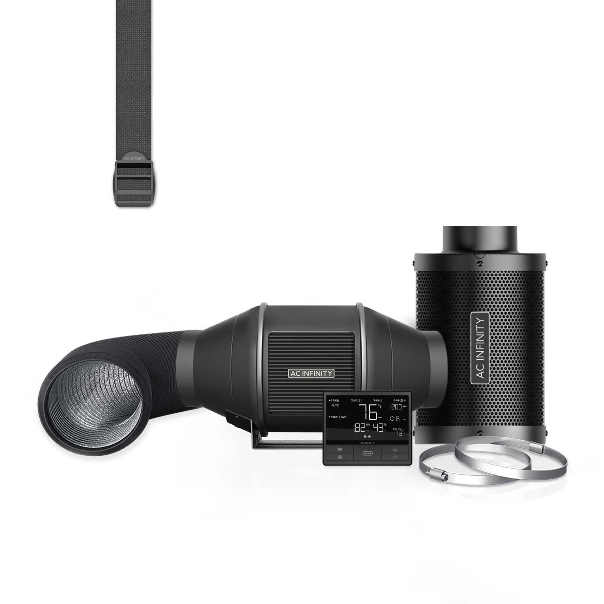 AC Infinity Fan and Filter Combo Kit - Quick Bloom Lights