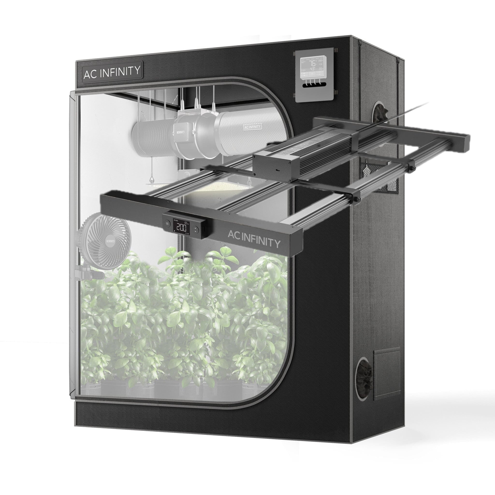 Advanced Ionframe 2x4 Grow Kit by AC Infinity - 2 Plant Kit – Quick ...