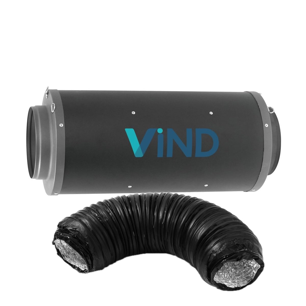 Silenced Subfloor Fan Kit - 150 MM VIND – Quick Bloom Lights